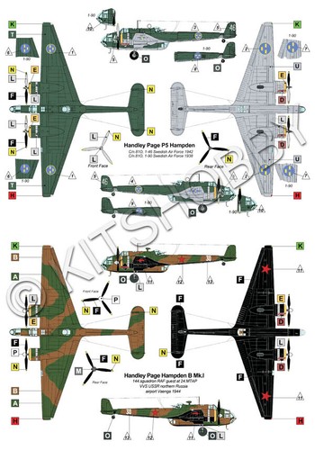 Valom Models 1/72 Handley Page P5 Hampden Model Kit | eBay