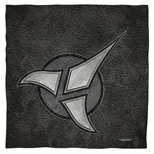 Star Trek Klingon Empire Logo 22" x 22" Sublimated Bandana - New | eBay