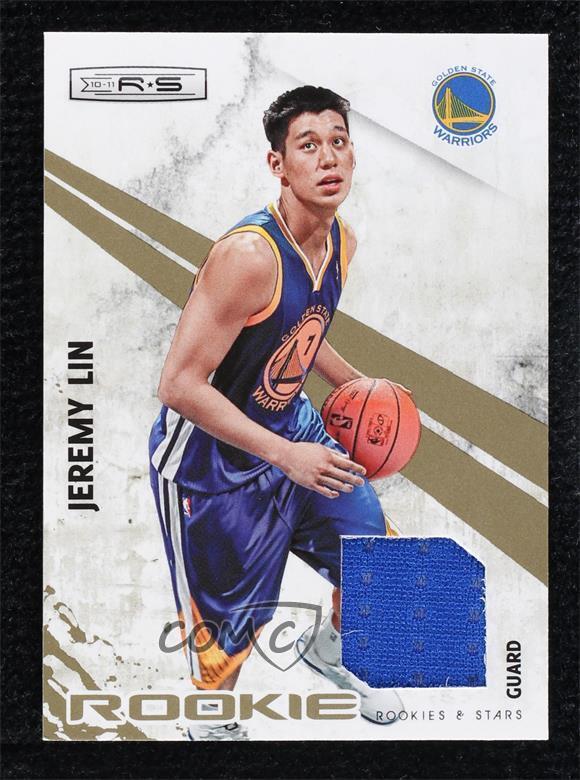 2010-11 Panini Rookies & Stars - Gold Materials #129 Jeremy Lin /299 ...