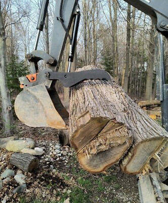 JOHN DEERE 26P 26G 27D ZX27 HYDRAULIC THUMB GRAPPLE CLAW EXCAVATOR KIT ...