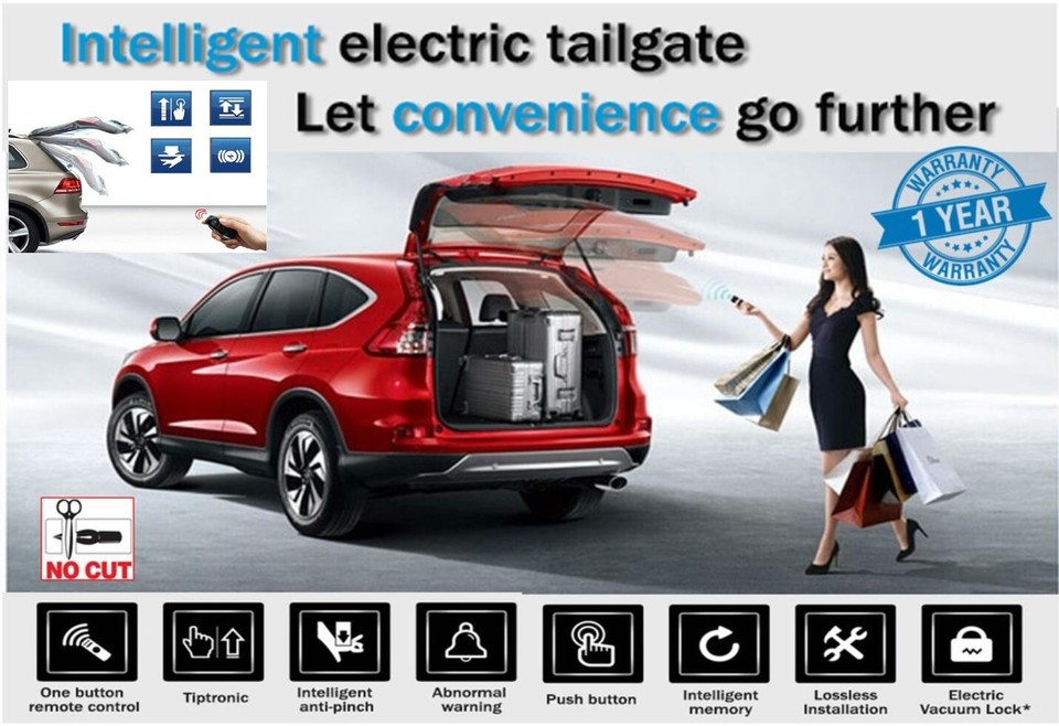 Power Liftgate Electric Tailgate Fits for Hiace 2019-2024 with Foot ...