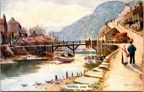 Vintage Postcard Staithes Near Whitby England United Kingdom Unposted ...