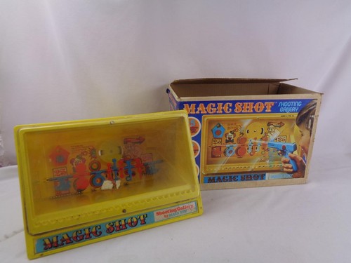 1977 Marx Magic Shot Shooting Gallery Game w/Box but NO GUN | eBay