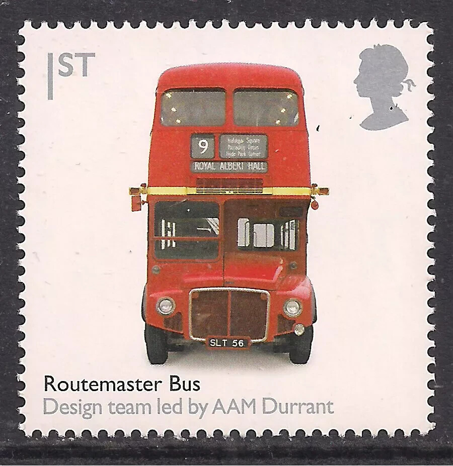 Routemaster Bus London double decker British Design GB 2009 MNH mint ...