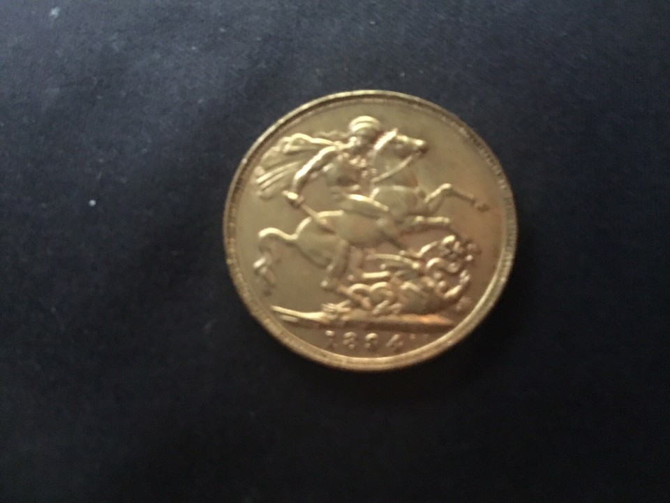 1894 Queen Victoria Gold Sovereign, “Old Or Veiled Head” | eBay