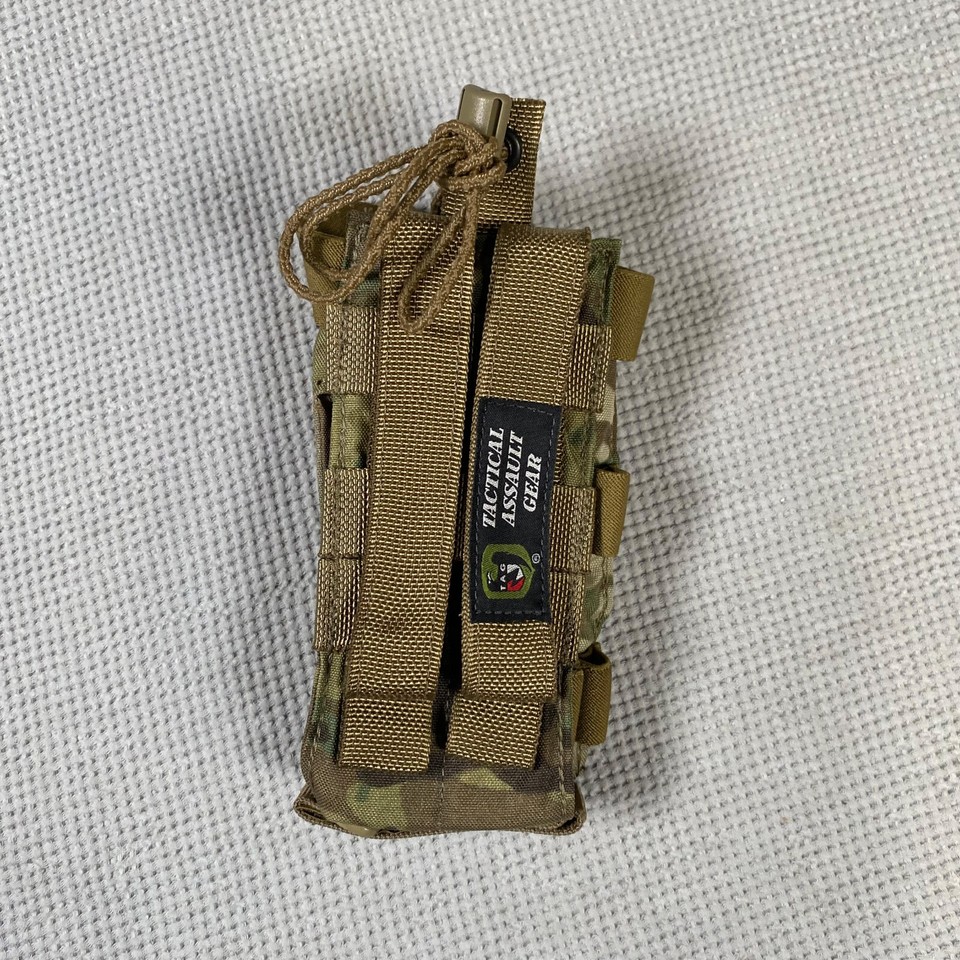 TAG MBITR Radio Pouch AMP Spare Battery PRC148 MOLLE MULTICAM Storage ...