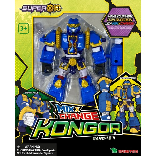 Super Ten Mix Change Kongor Robot Toy Action Figure | eBay