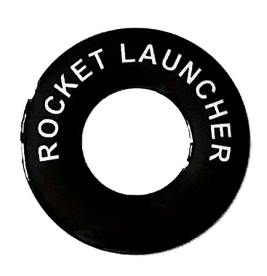 ROCKET LAUNCHER - Lucas Toggle Switch Round Dash Tag - Classic Car Kit ...