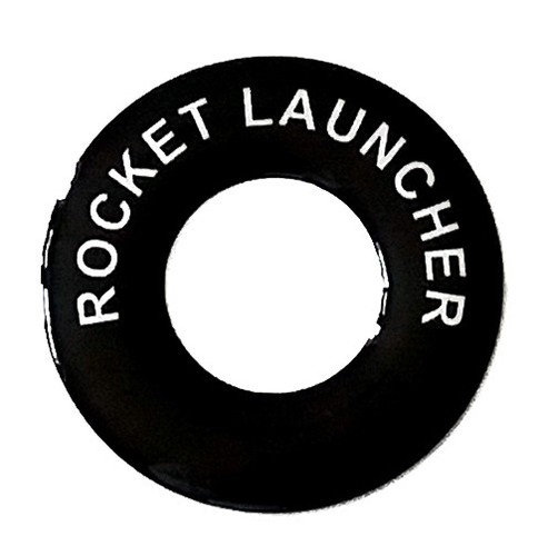 ROCKET LAUNCHER - Lucas Toggle Switch Round Dash Tag - Classic Car Kit ...