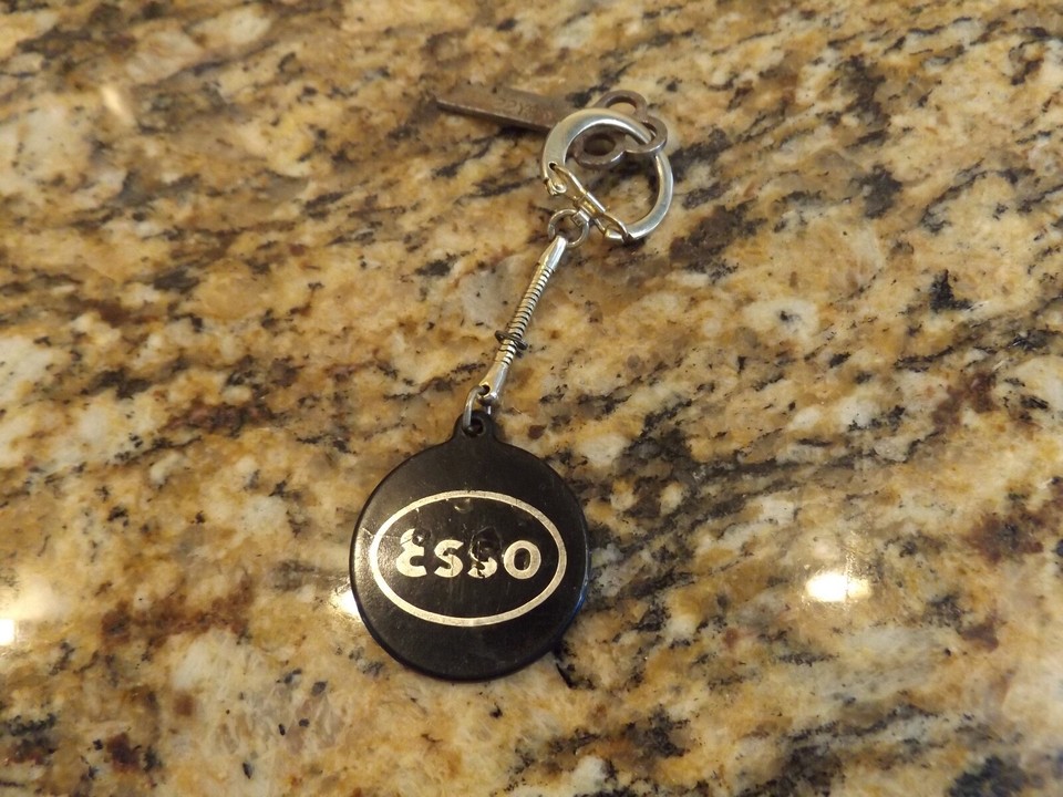 Vintage ESSO Key Club Keychain Fob Drop in any Mailbox | eBay