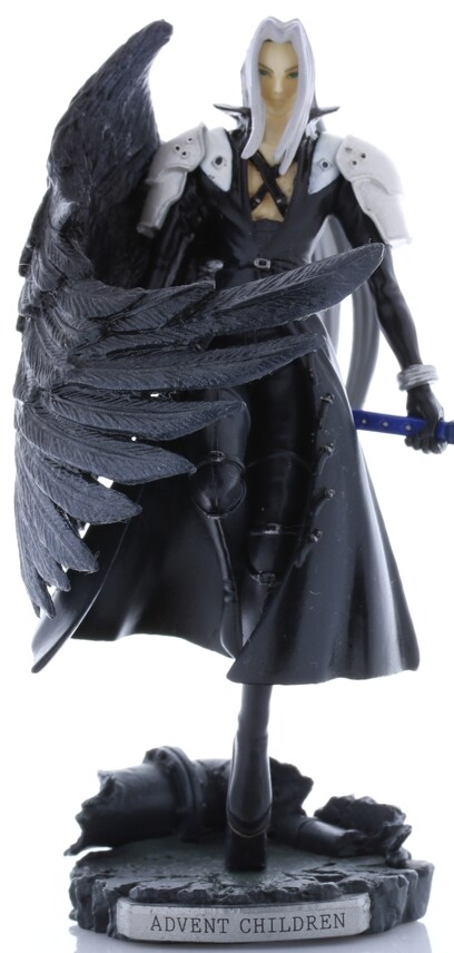 Final Fantasy 7 VII Figurine Figure 10th Anniversary Trading Arts Mini ...