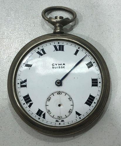 Vintage Cyma Suisse Pocket Watch – For Parts or Restoration | eBay