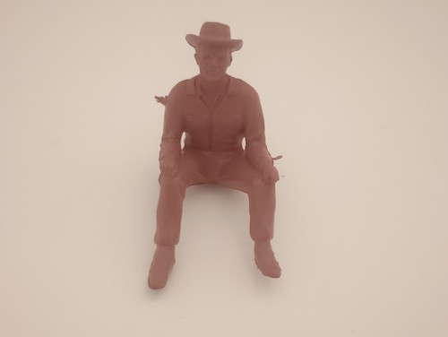 Marx Wagon Driver Sitting Hands On Knees Plastic Figure See pictures | eBay