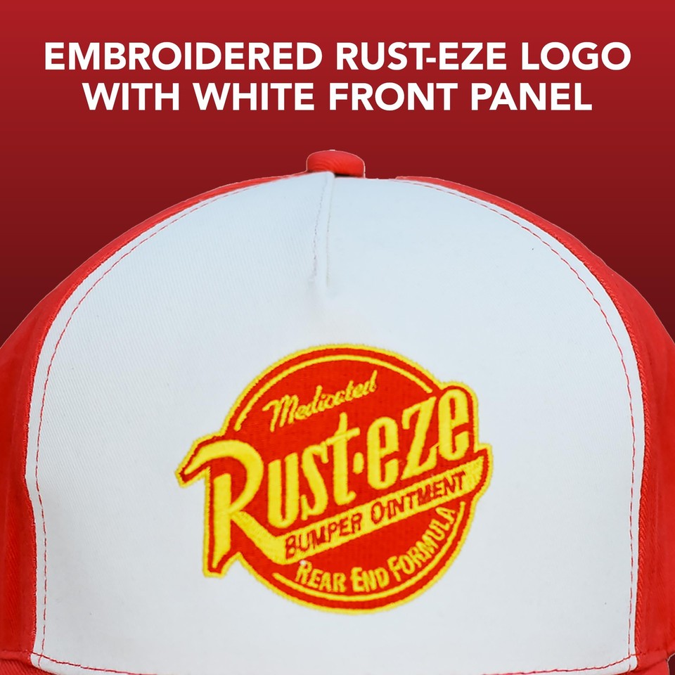 Disney Pixar Cars Baseball Cap, Rust-eze Logo Cotton Adjustable One ...