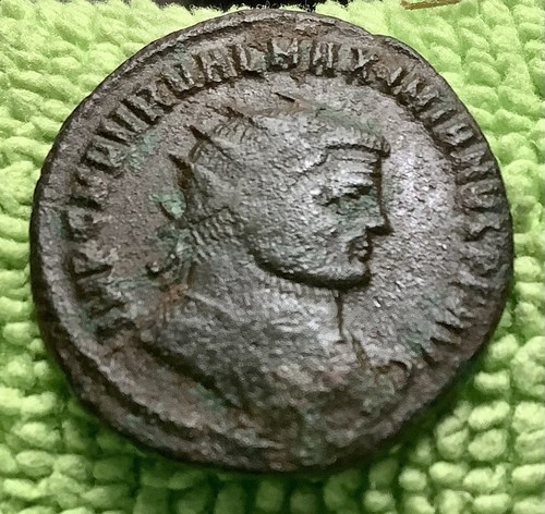 Ancient Roman Copper Coin Possibly Imp Caesar Maximian c. 286-305AD ...