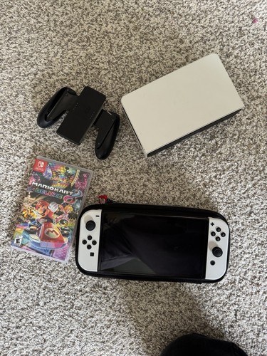 Nintendo Switch OLED w/32 GB SD Card | eBay