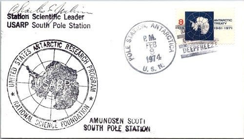 1974 USARP / Amundsen Scott South Pole Stn - USN Op Deep Freeze ...