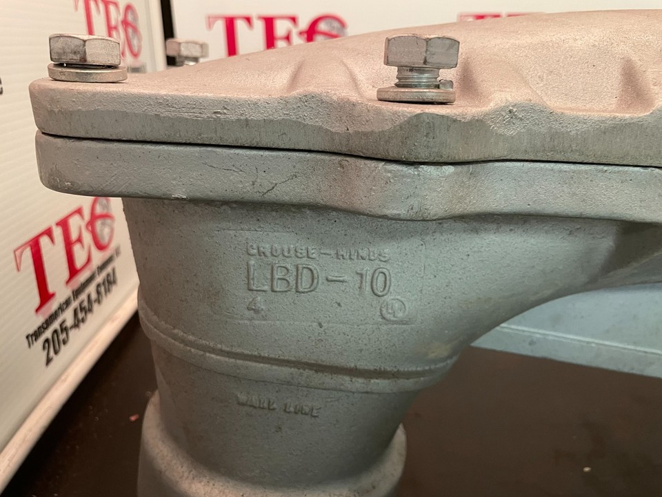 Crouse-Hinds LBD10900SA Type LBD Mogul Conduit Body | eBay