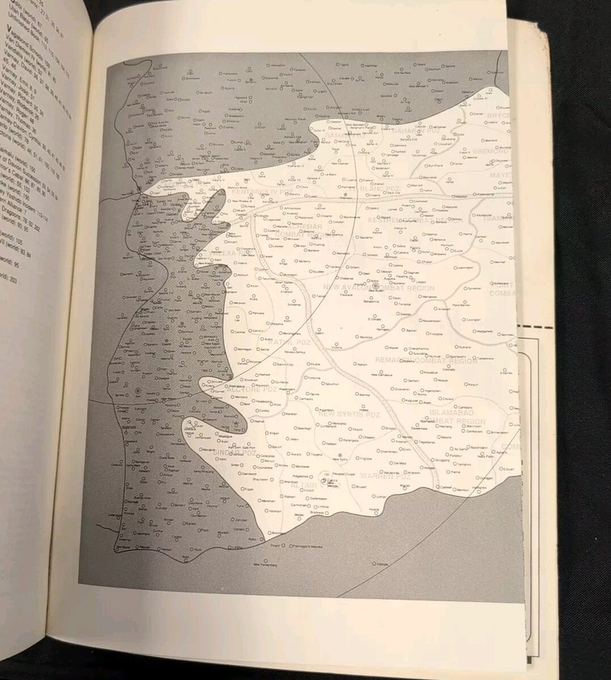 BATTLETECH HOUSE DAVION THE FEDERATED SUNS BOOK with ATTACHED MAP 1988 ...