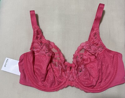 M&S WILD BLOOMS LACE COLLECTION UNDERWIRED FULL CUP Bra In WATERMELON ...