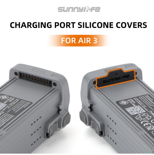 3PCS Waterproof Silicone Dust Cover Battery Protective Cover For DJI ...