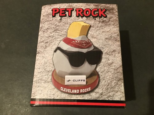 Cleveland Rocks Cleveland Charge Pet Rock 2/23/24 New ULTRA RARE Only ...