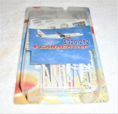 Vintage Dragon Canada Airbus A320-212 Model Airplane Kit - Aurora ...