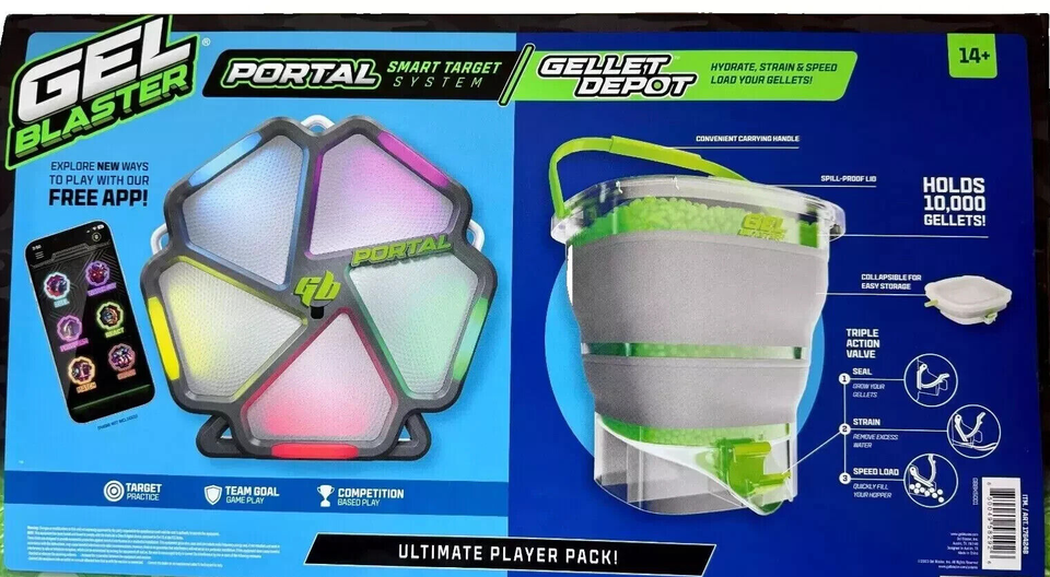 Gel Blaster Portal Smart Target System Gellet Depot Bundle Ultimate New ...