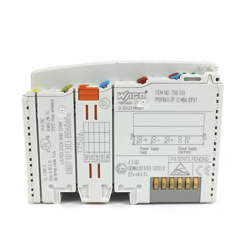 New Factory Sealed WAGO 750-333 Buscoupler DeviceNet Module PLC Adapter ...