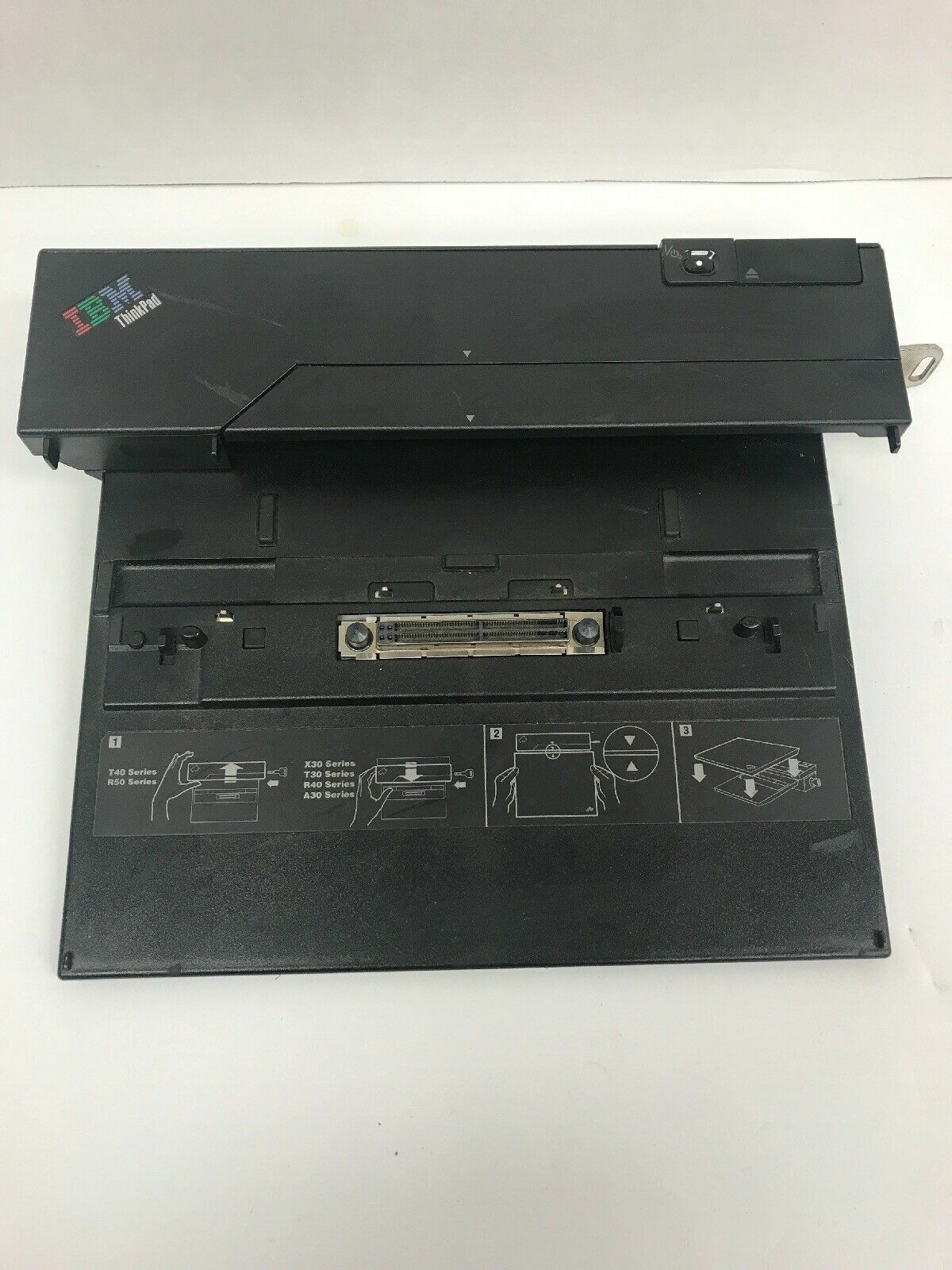 IBM Lenovo Thinkpad T30 T40 R50 X30 R40 A30 Docking Station 62P4551 ...