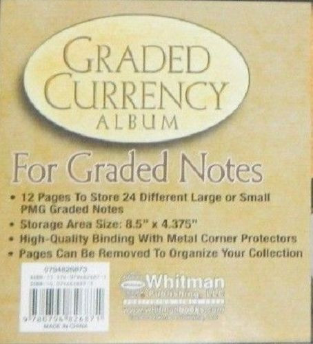 Graded Certified Banknotes Clear Currency Album PCGS Paper Money ...