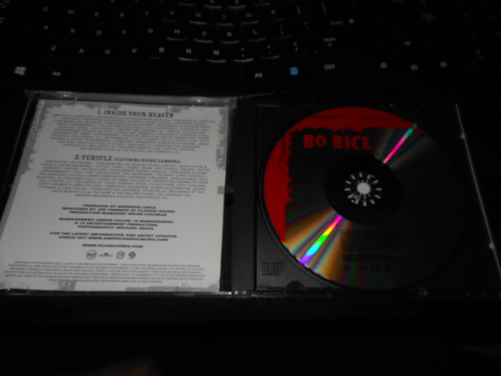 Inside Your Heaven [Single] by Bo Bice (CD, Jun-2005, RCA) 828766949520 ...