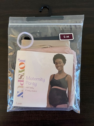 NIP Joyspun Maternity Small-Medium Panty Over-Belly 4-Way Stretch 3 ...