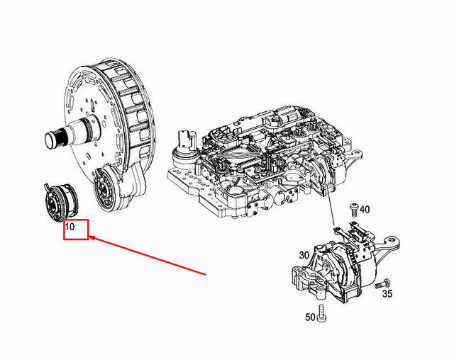 MERCEDES BENZ Oil Pump Genuine 7252790100 A7252790100 OEM for sale ...