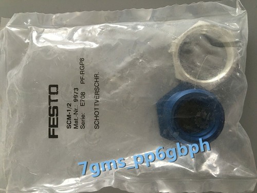 NEW FESTO bulkhead connector SCM-1/2 9973 1PCS | eBay