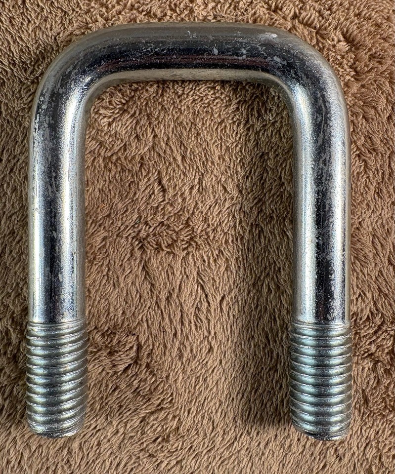 9 Square Bent U BOLT Bolts 2-5/8” X 3-5/8” With Nuts | eBay