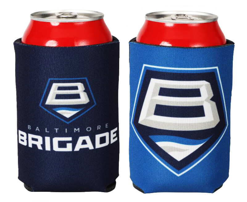 Baltimore Brigade Arena Football Logo Beverage Can Koozie Cooler ...