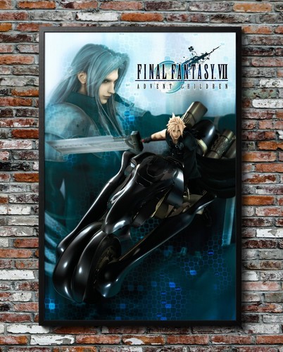 Final Fantasy 7 Advent Childre 2005 Movie Poster 24"x36" Glossy ...