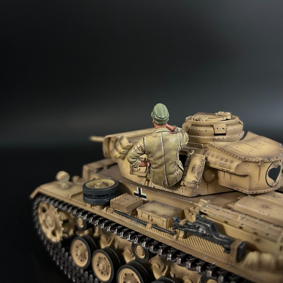 WAR PARK MINIATURES 1:30 WW2 GERMAN AK004 AFRIKA KORPS PANZER CREW ...