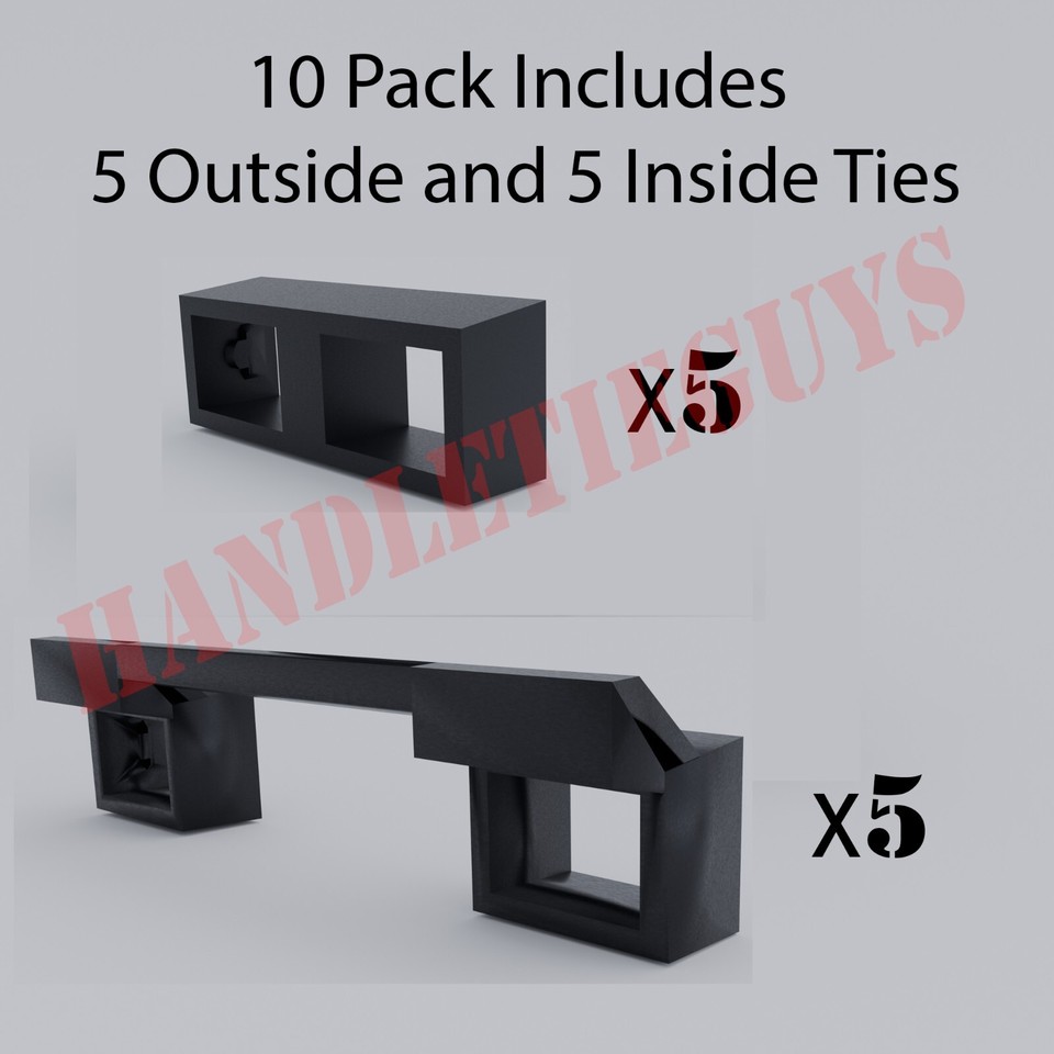10 Pcs Siemens Inside Outside Handle Ties Quad Tandem Breaker Common ...