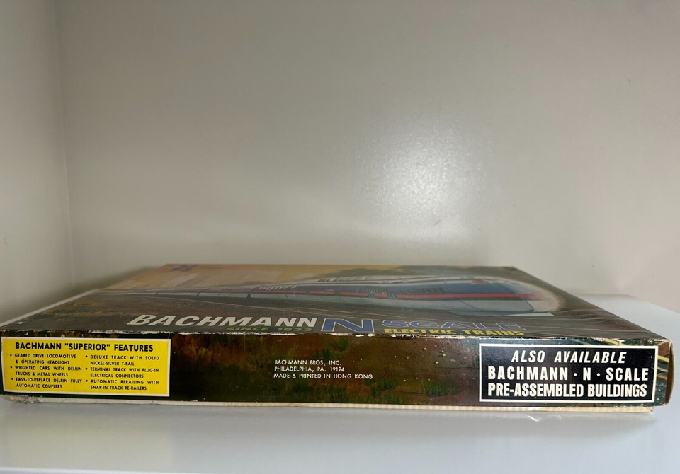 Bachman N scale United Aircraft Turbo Train set NIB!!! | eBay