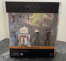 Star Wars 6" Black Series R5-D4, BD-72 and Pit Droids