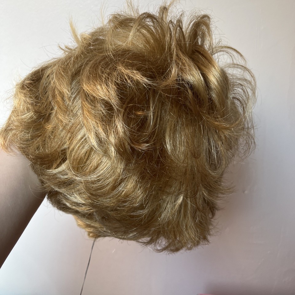 Medium Blonde Wig. Toni Brattin Inspiration Short Blonde Synthetic Size ...