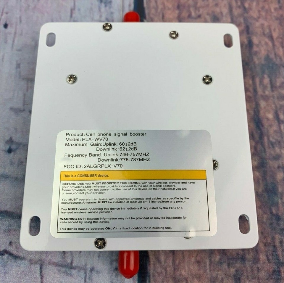 Verizon Cell Phone Signal Booster 4G LTE 700Mhz Band13 Mobile Amplifier ...