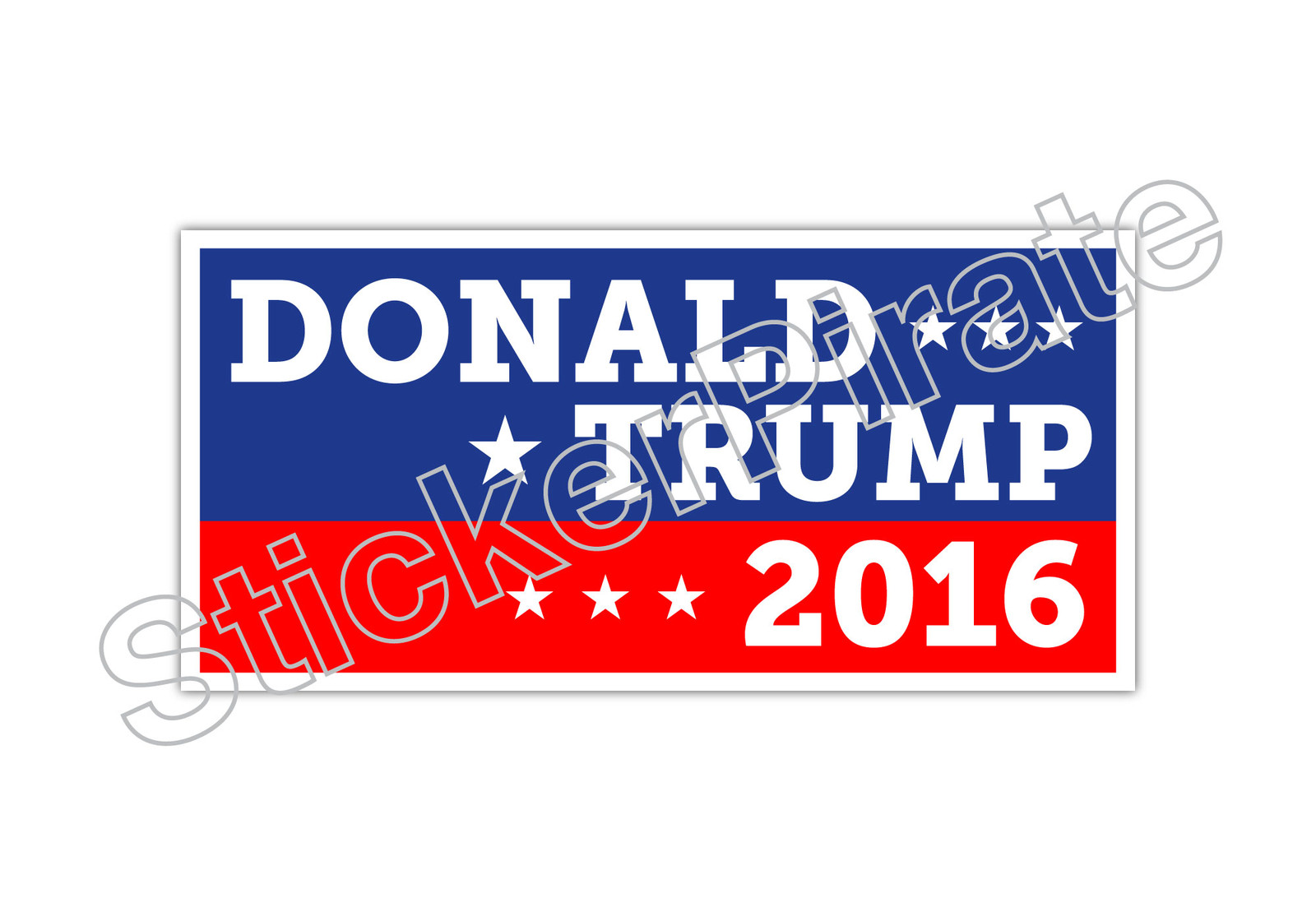 Donald 2016 Bumper Sticker TRS 115 | eBay