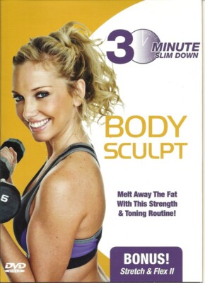 30 MINUTE SLIM DOWN BODY SCULPT TONING EXERCISE FITNESS WORKOUT DVD | eBay