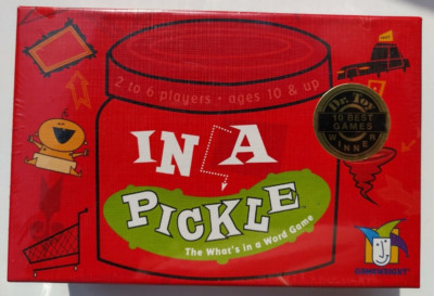 In A Pickle The What’s In A Word Game Gamewright Card Strategy Ages 10 ...