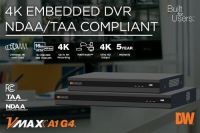 Digital Watchdog 8CH, 4TB, VMAX A1 G4, 4K, 5MP, UHDoC DVR-#VA1G484T | eBay