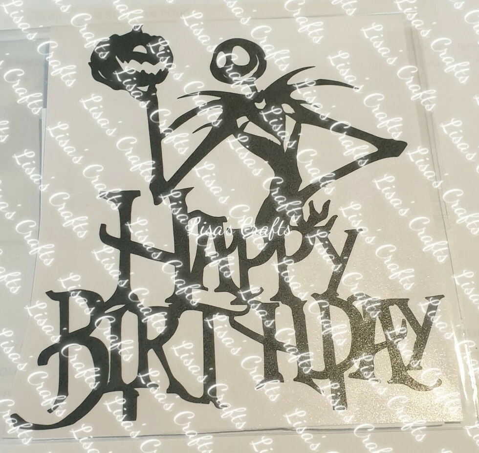 Nightmare Before Christmas Happy Birthday