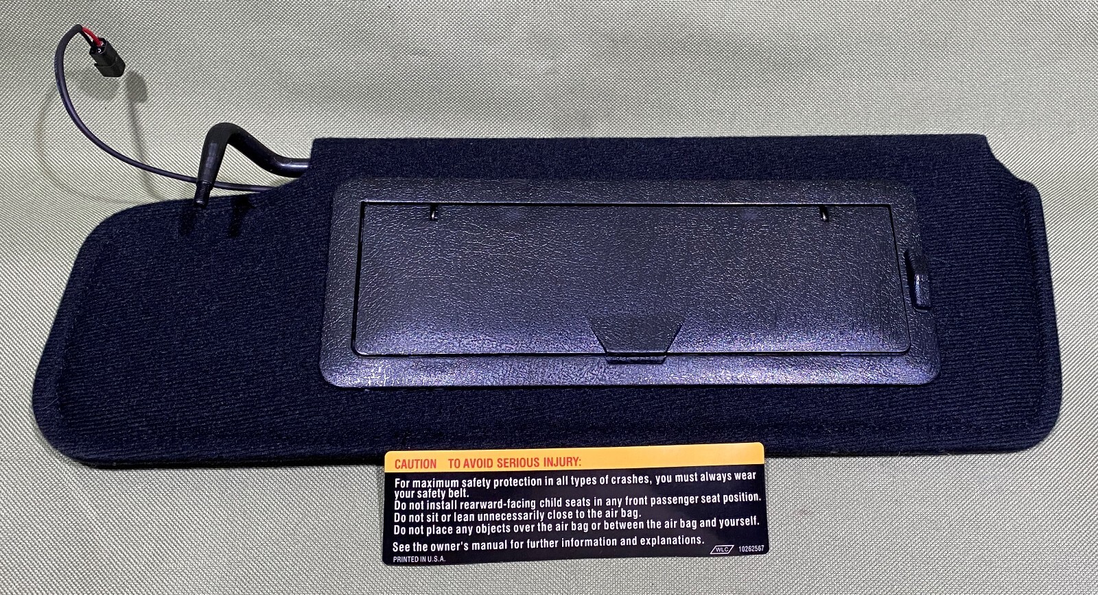 Left Side Sun Visor,C4 Corvette,1984-1996,Sun Shade, New | eBay Australia